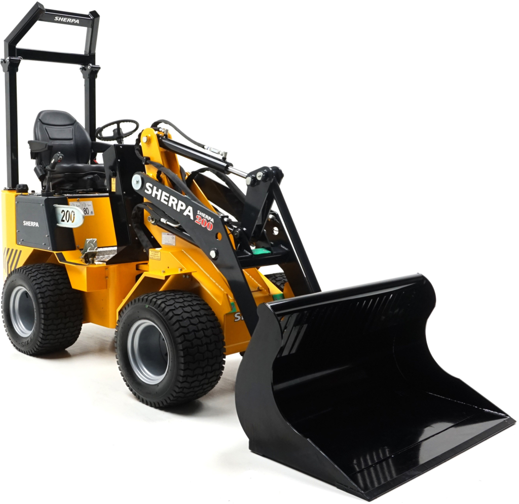 Home - SHERPA miniloaders. Maak het lichter! - SHERPA mini-loaders