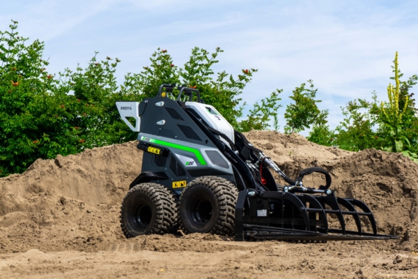 Duurzame innovatie – De nieuwe SHERPA Z-serie - SHERPA mini-loaders