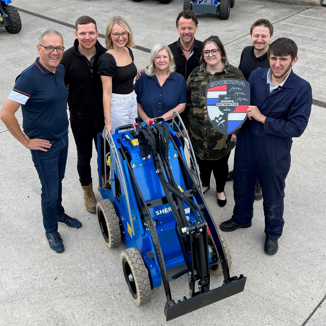 Dealership Compactloaders UK renewed - SHERPA mini-loaders