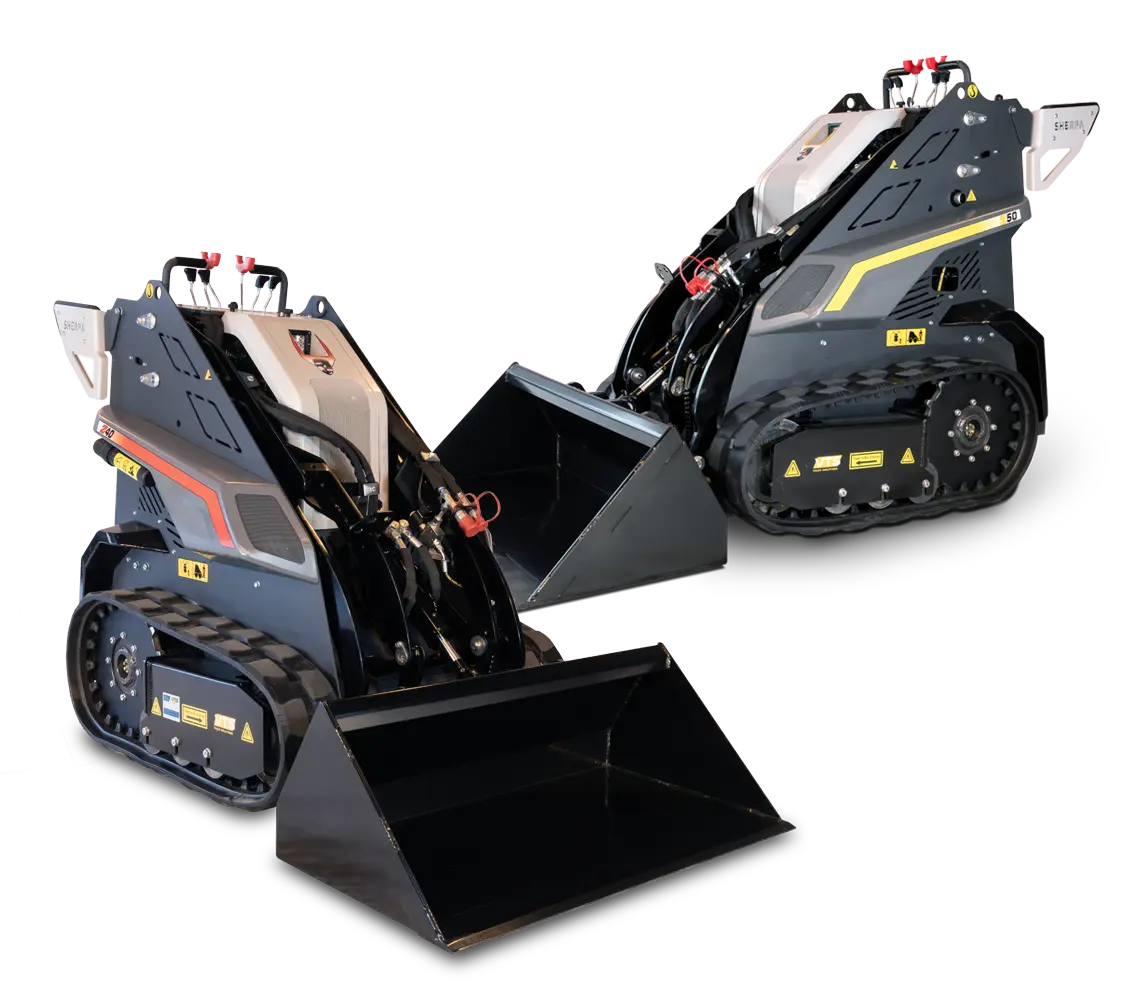 Home - SHERPA miniloaders. Lighten the load! - SHERPA mini-loaders