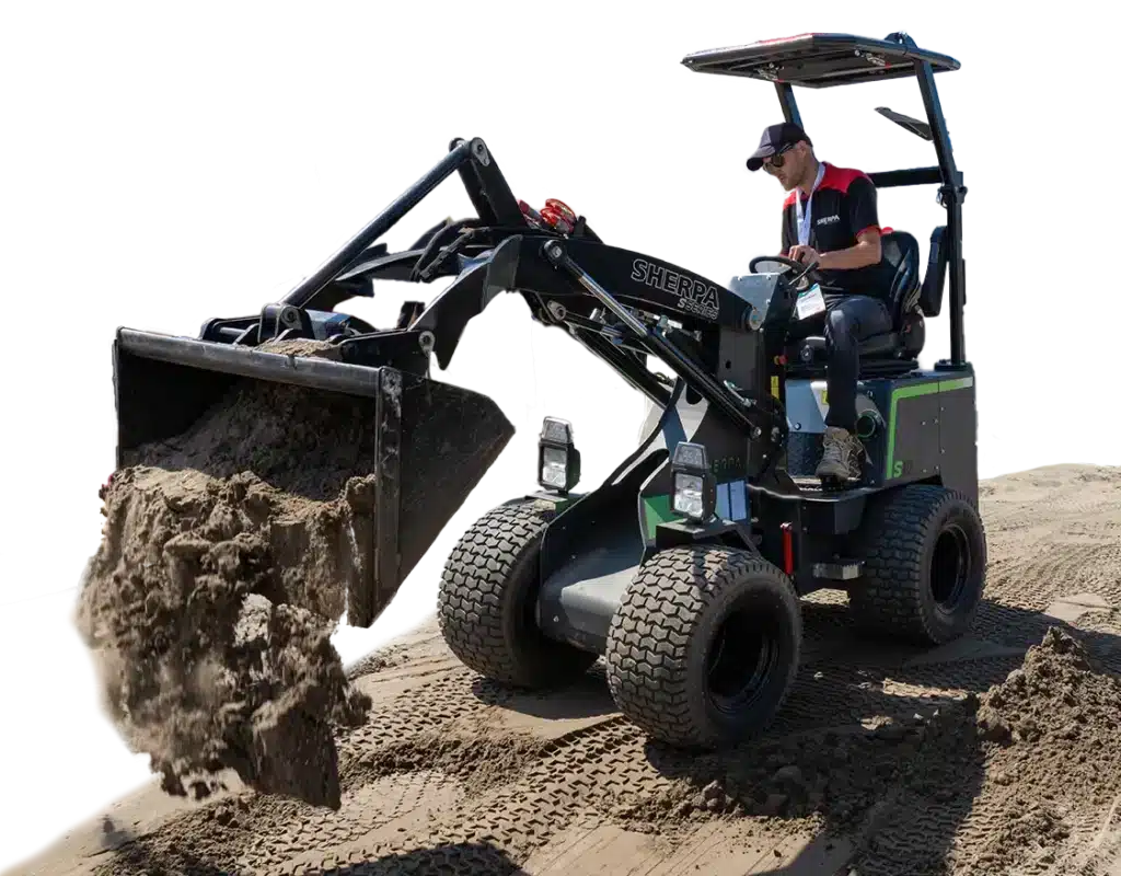 Home - SHERPA miniloaders. Maak het lichter! - SHERPA mini-loaders